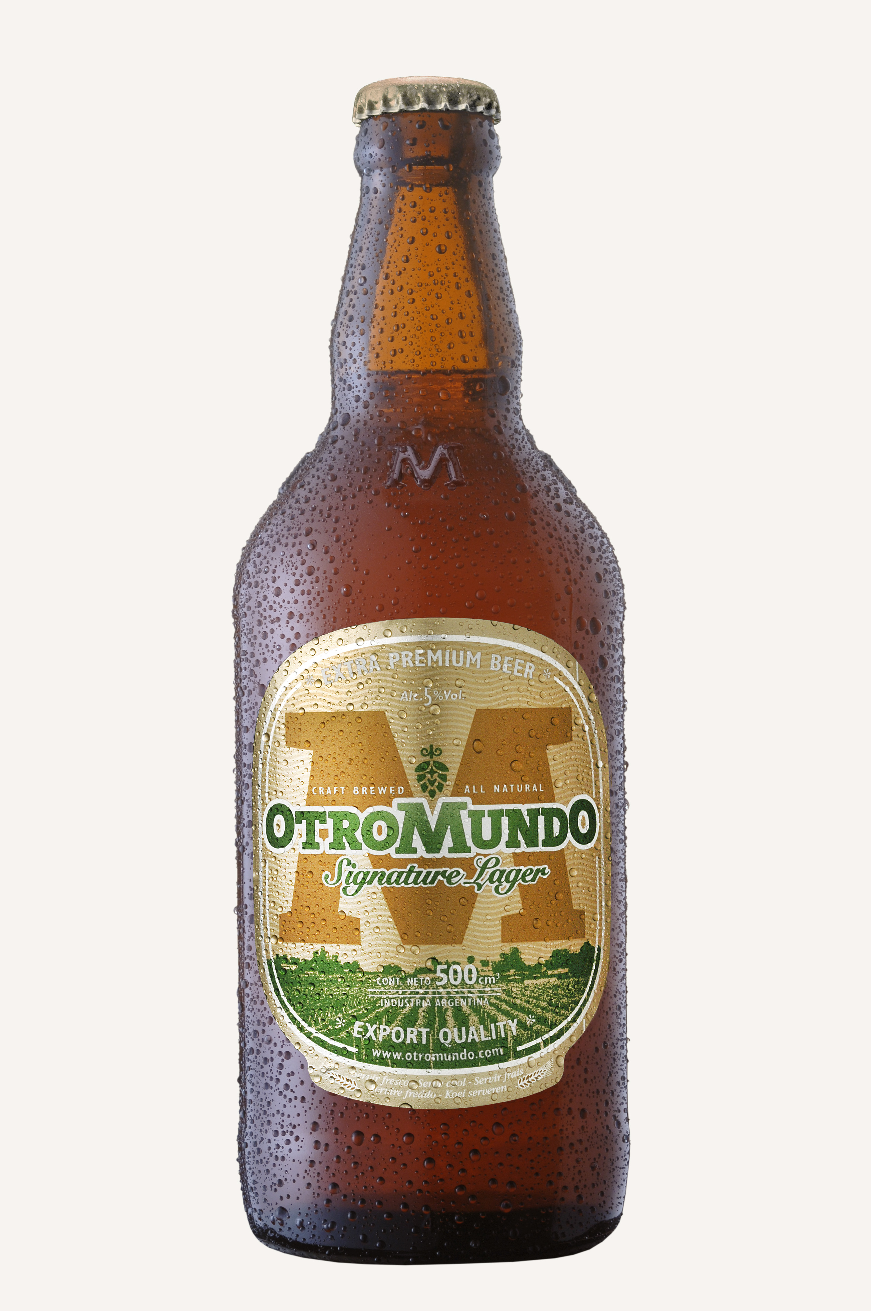 Signature Lager, cerveza estilo Pilsen alemana de Otro Mundo – Rincon ...