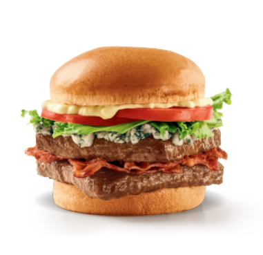 Bacon & Blue, hamburguesa con bacon y queso azul – Rincon Bon Vivant